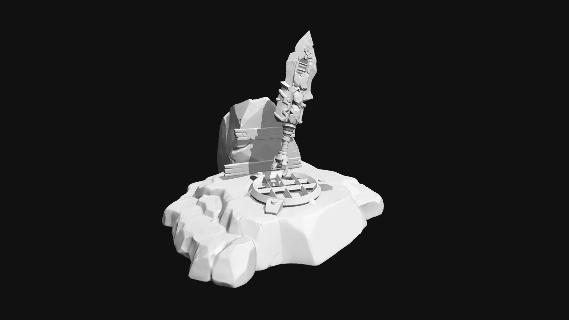 Digital Sculpting Diorama - DAE 2022 - 3D model by temmers234 [e4c3bce ...