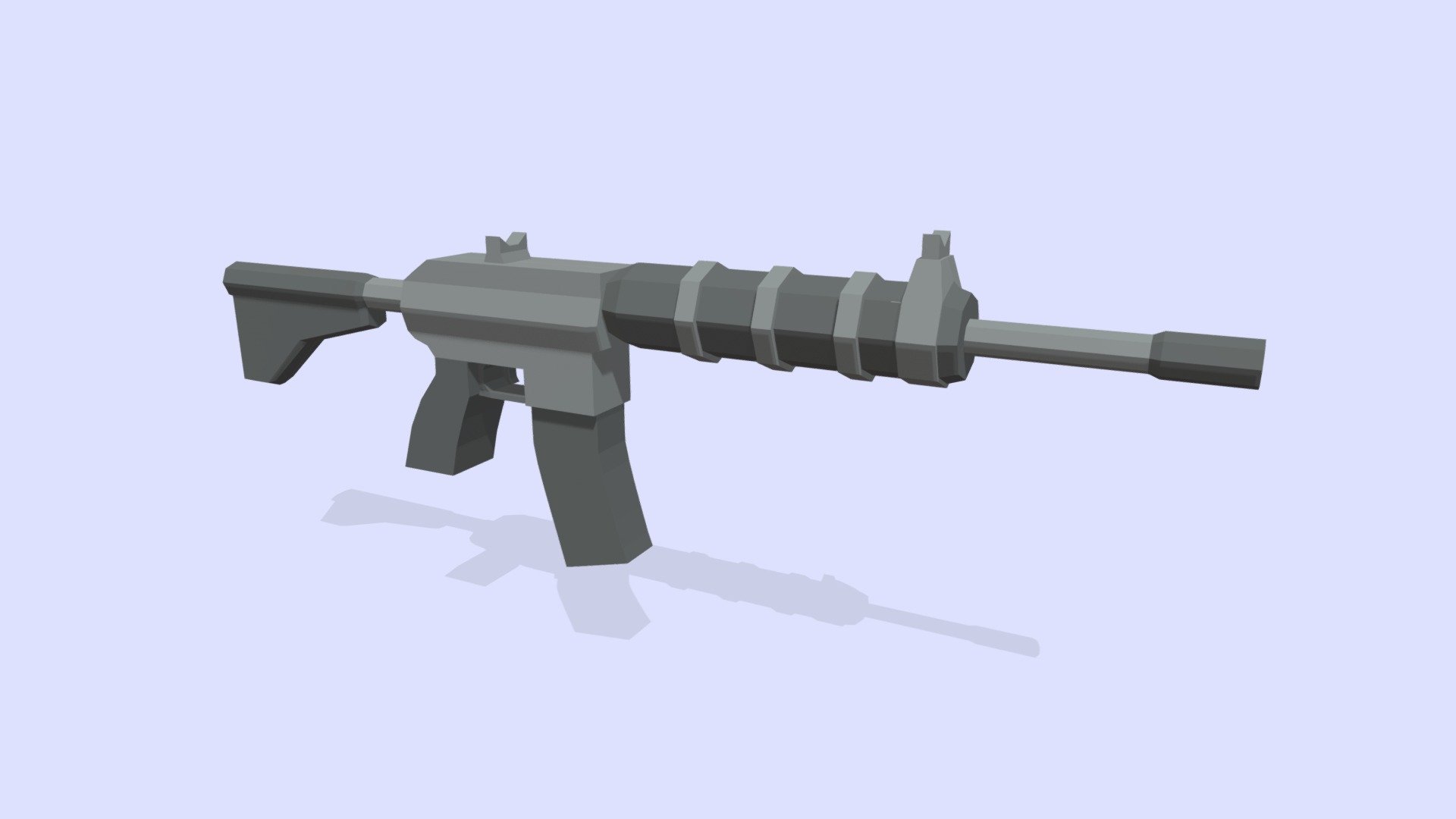 M4 (3D LowPoly) - 3D model by ilmiPS (@yazidilmi343) [e4c41ae] - Sketchfab