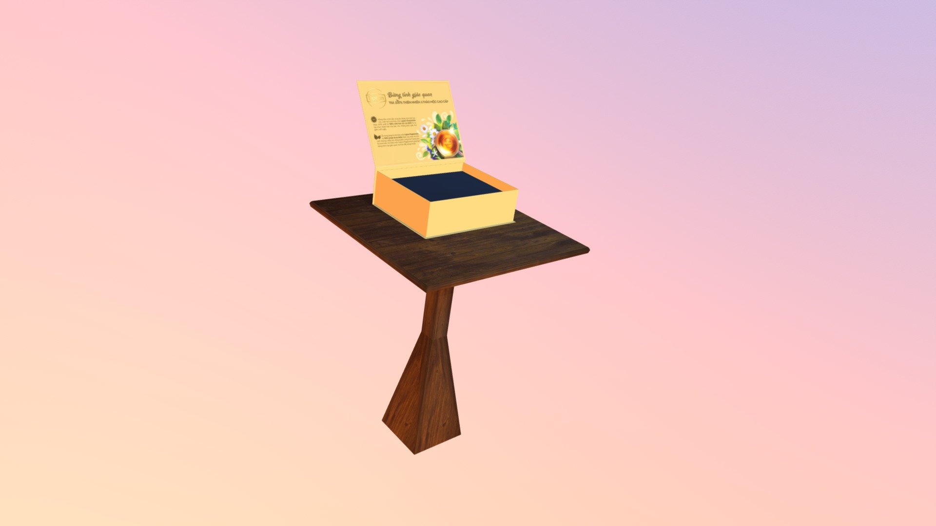 Lipton Gift Box - 3D model by phn274 [e4c4679] - Sketchfab