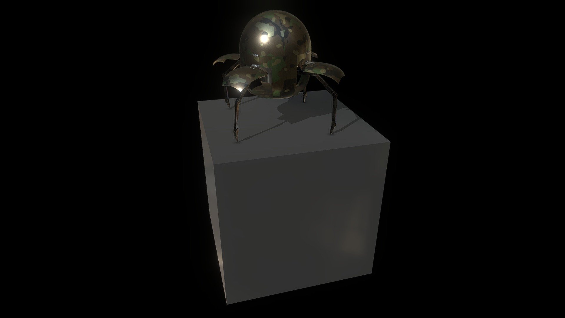 robot spy - Download Free 3D model by stasbelyk13 [e4c4a10] - Sketchfab
