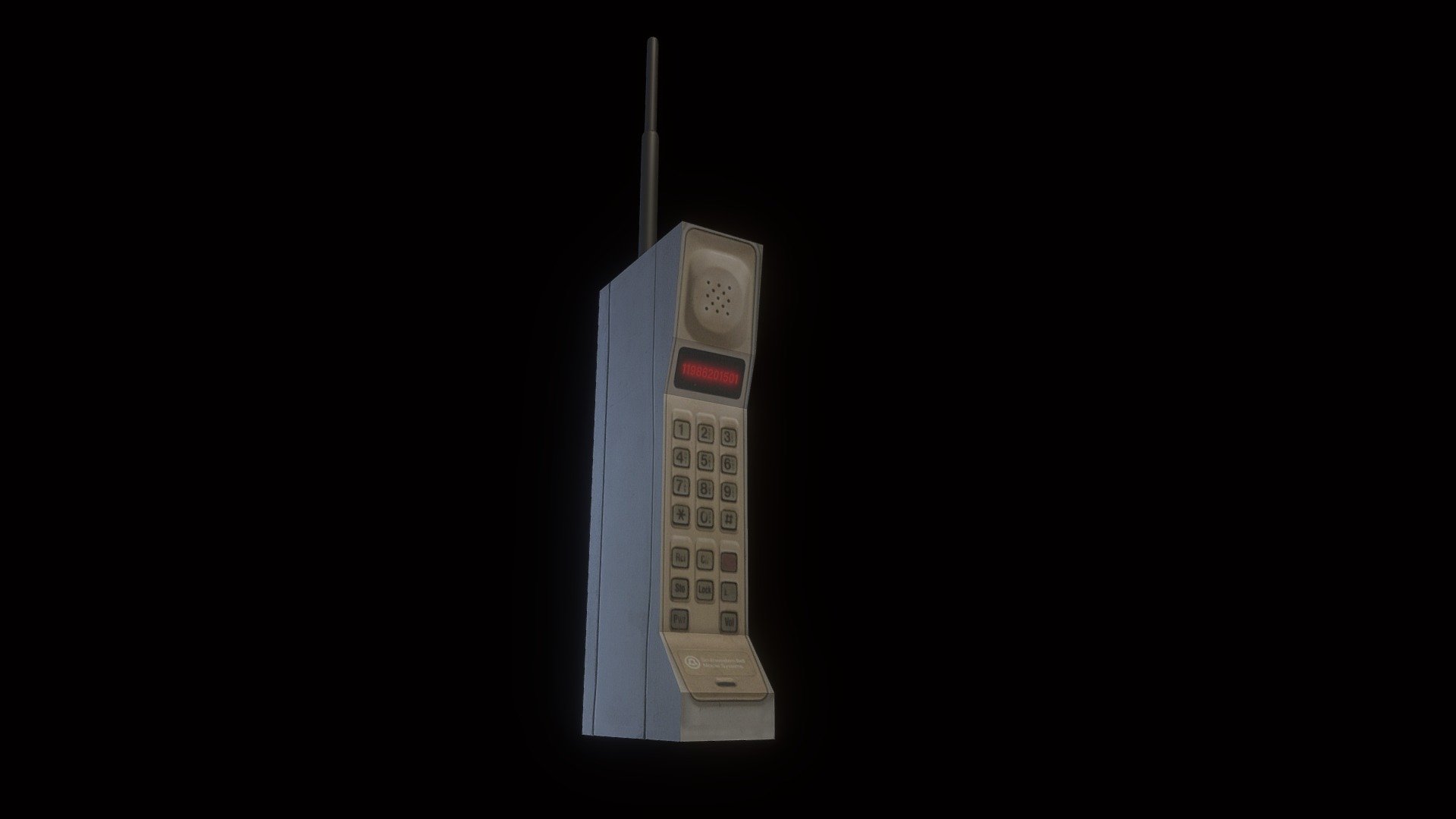First Cellphone - Download Free 3D model by museudocomputador [e4c5d27 ...