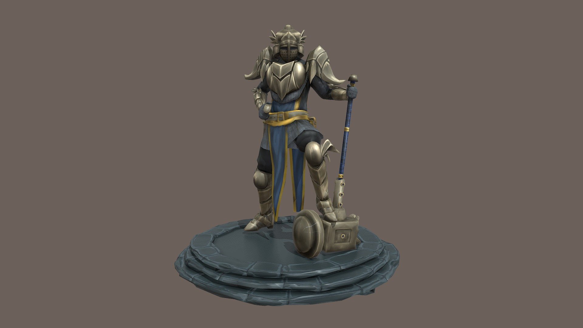 Knight - 3D model by Victor W Hariyono (@Victor.Wahyu.Hariyono ...