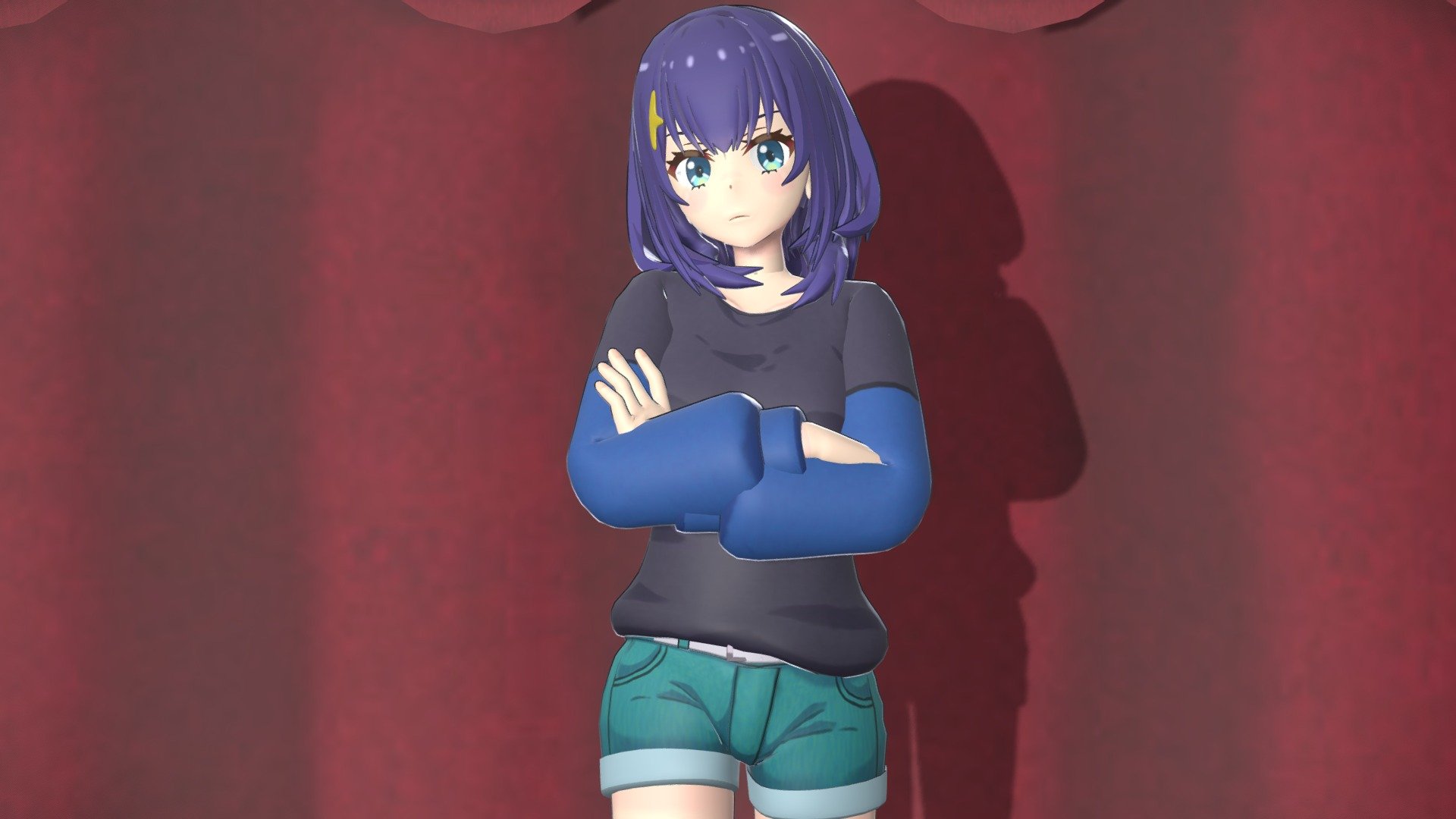 Shizuka (World Dai Star) - 3D model by tarako_ko [e4c6fea] - Sketchfab