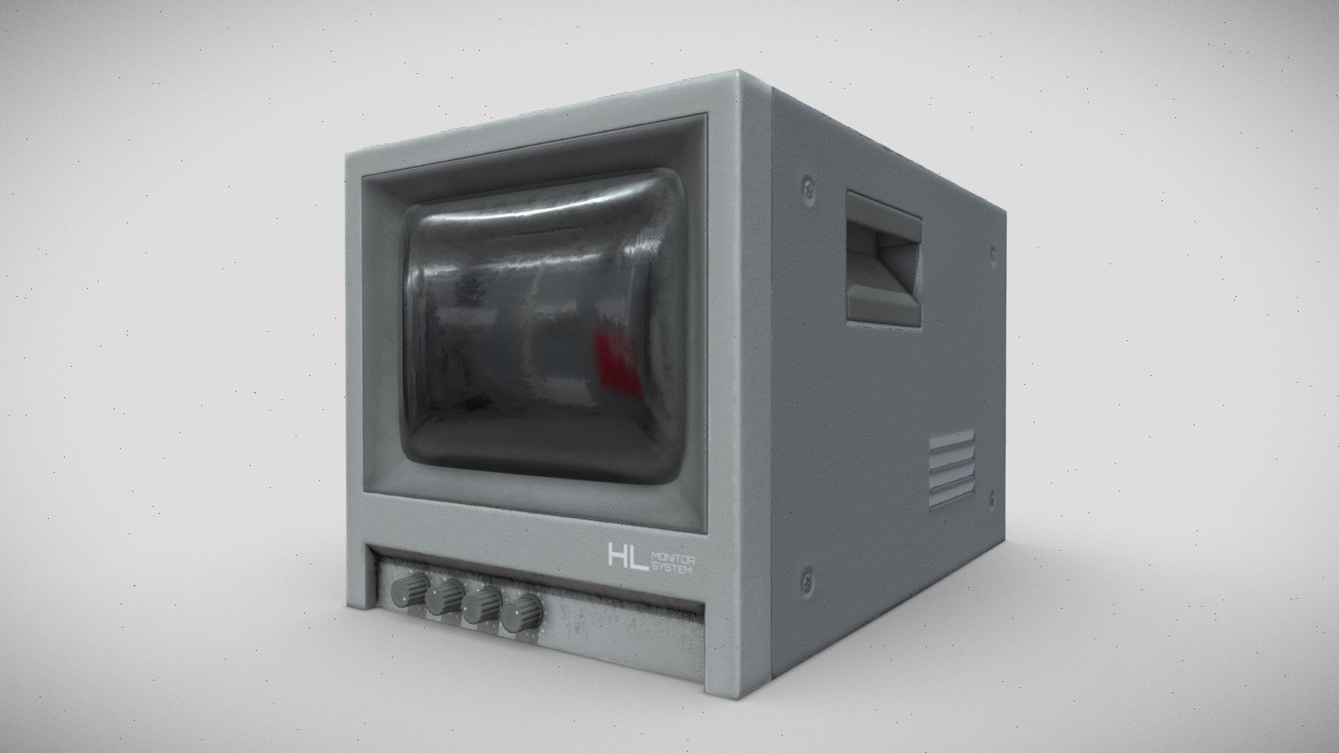 CCTV Monitor - 3D model by Harry Lamprey (@HarryLamprey) [e4c73d6 ...