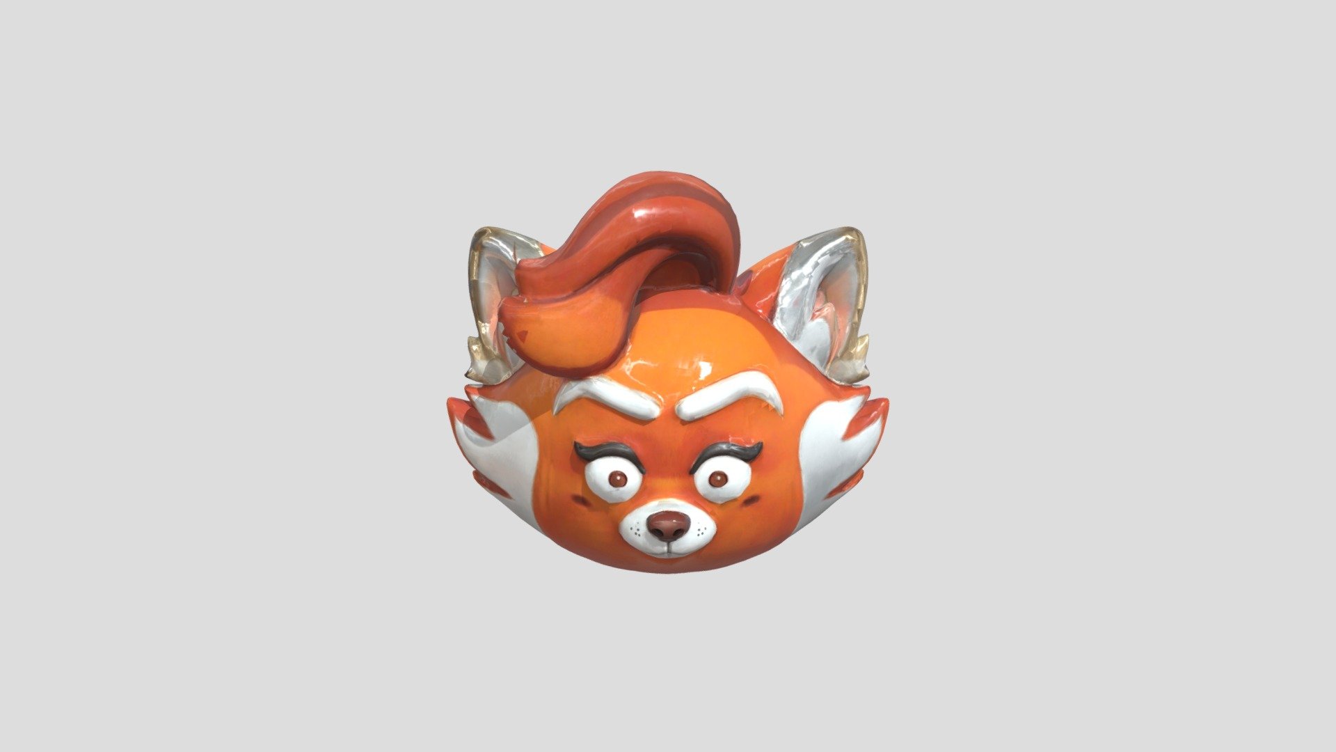 Red Panda Surprise - 3D model by stuart96 [e4c7487] - Sketchfab
