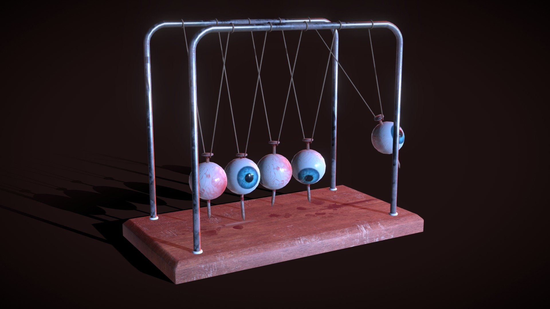 Newton's Eyeballs (Animated) - Download Free 3D model by Alex Sanches ...