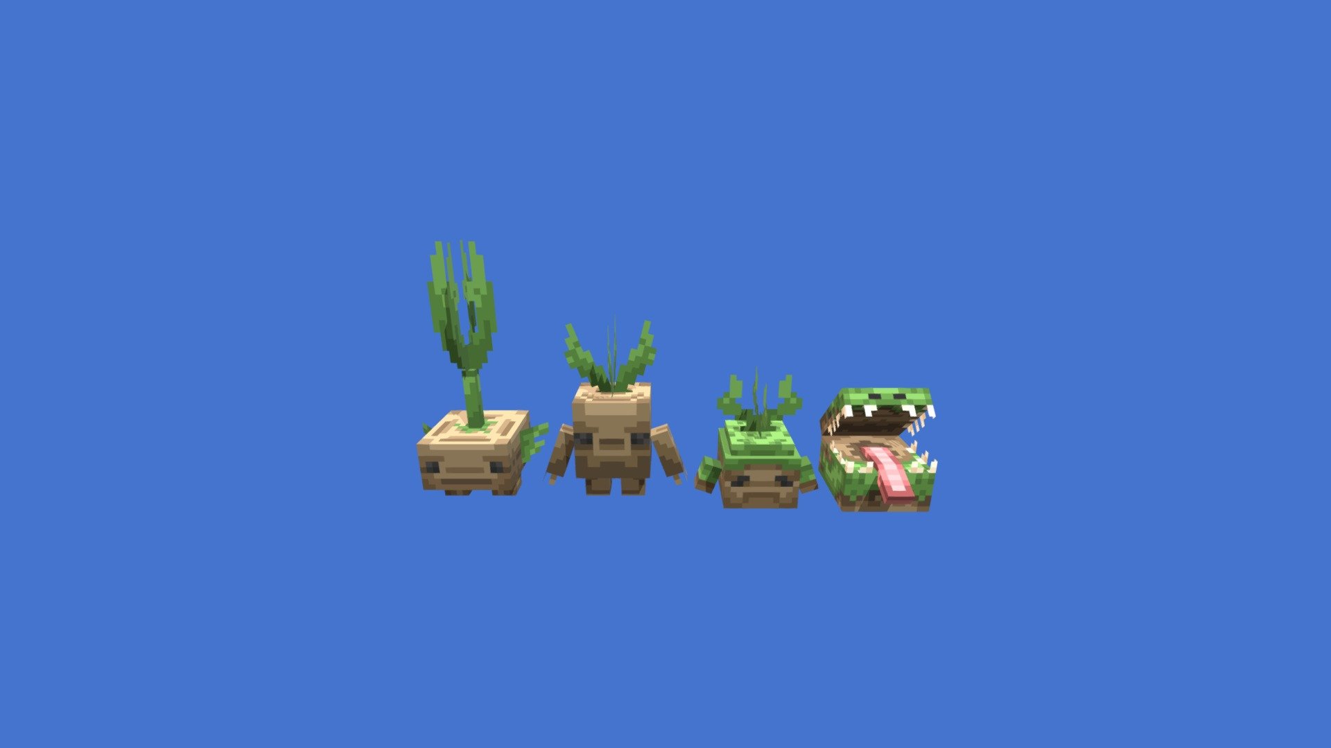 Nature mobs vol1 - 3D model by Zeezy (@Zeezy_72) [e4c86d0] - Sketchfab