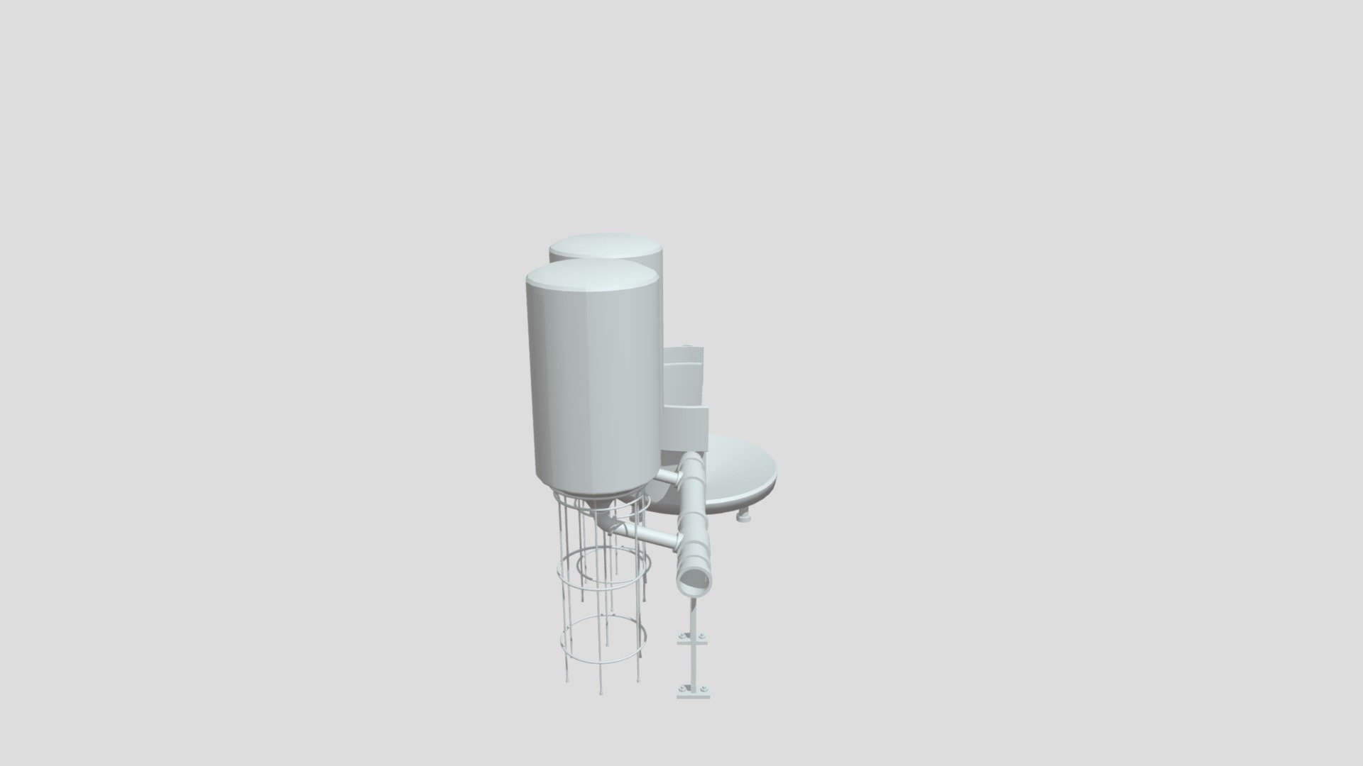 Coagulation Tank - 3D model by janderius [e4c8dfc] - Sketchfab