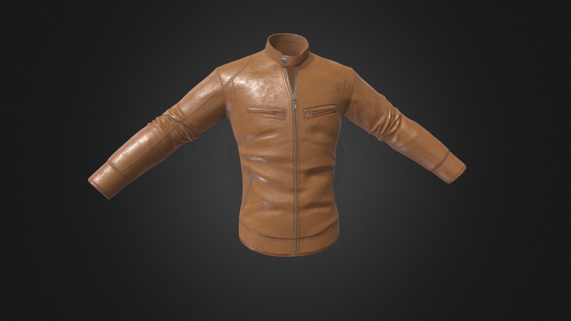 Leather Jacket - 3D model by Camilo Torreblanca (@torreblanca) [e4c909a ...