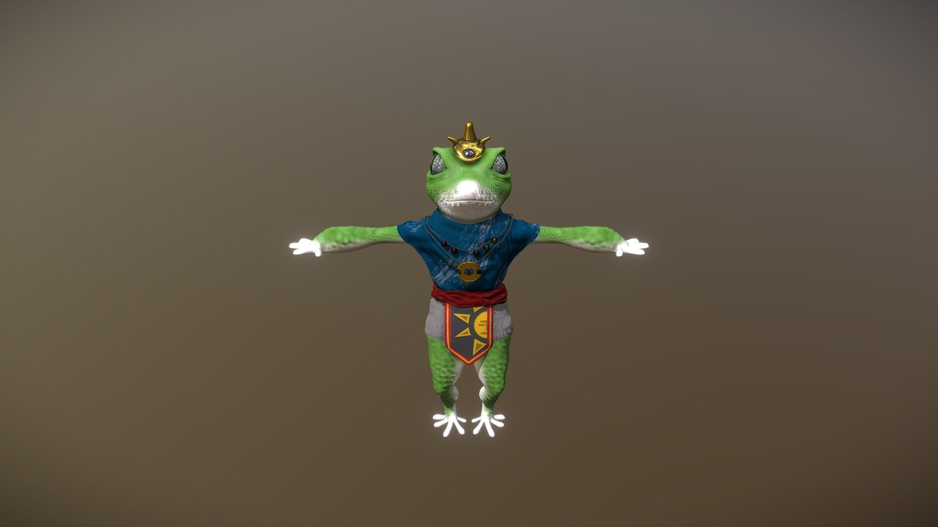 Leydon the Wizard - 3D model by OliverChen [e4c9848] - Sketchfab