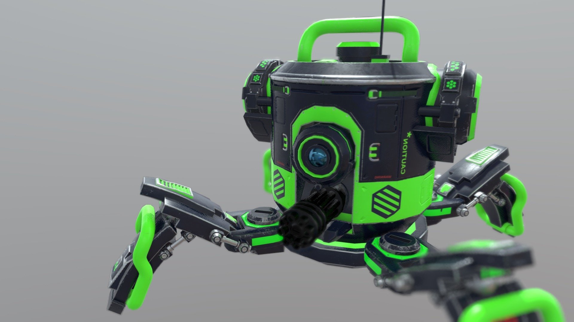Robot - 3D model by JoshWPro89 [e4caeb4] - Sketchfab
