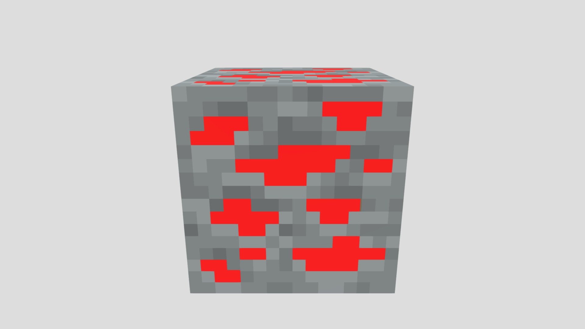 Sus redstone ore - 3D model by DarkWolfZachary [e4cb257] - Sketchfab