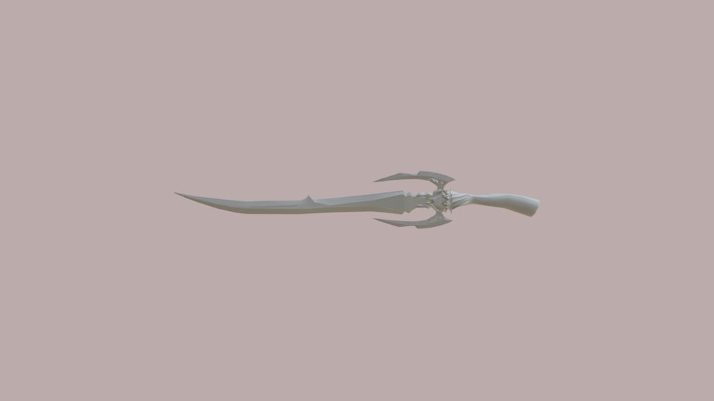Evil Sword - 3D model by Tyler Callahan (@tcal) [e4cb48a] - Sketchfab