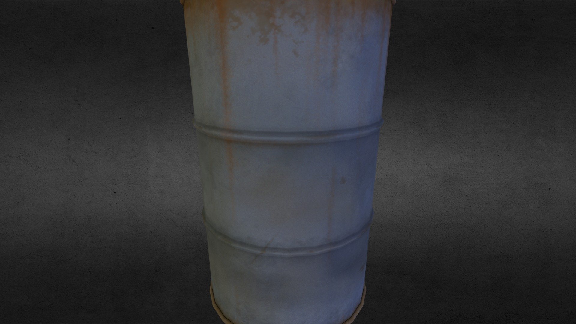 Metal Barrel - 3D model by Shin (@shin_ji) [e4cbc45] - Sketchfab