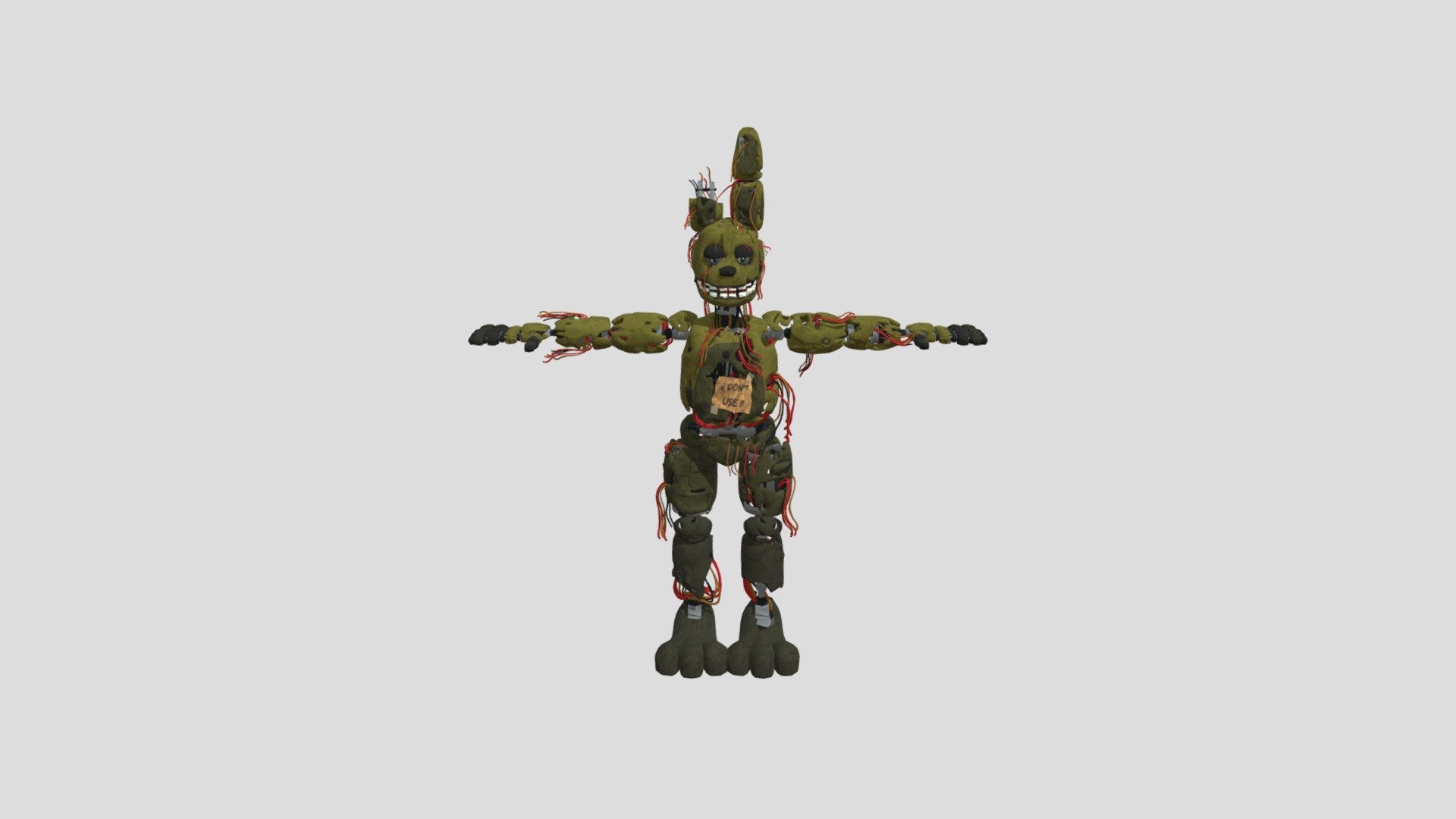 Danger Springbonnie By Scott Cawthon And LagHD - Download Free 3D model ...