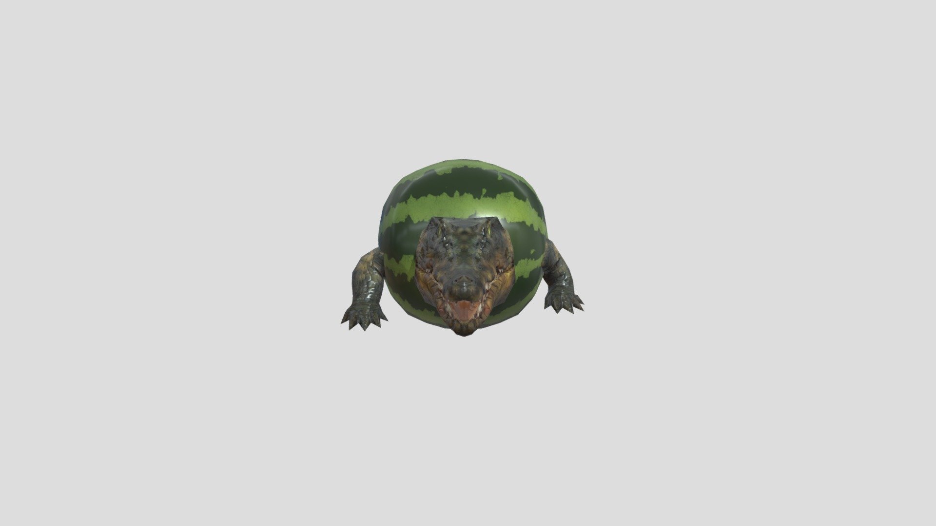 Glorbo frutodrillo - Download Free 3D model by sunflower cartoon models ...