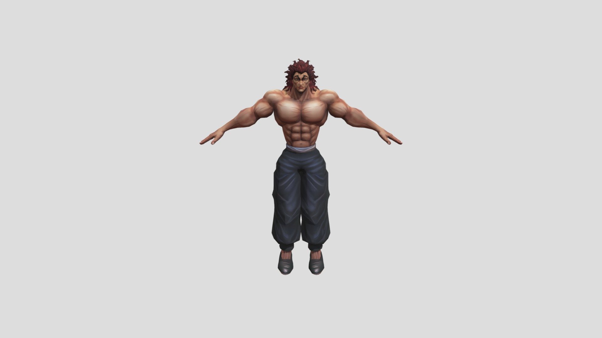 Yujiro Hanma V1 0 - 3D model by mayconfernandorace (@Maycongostoso1 ...
