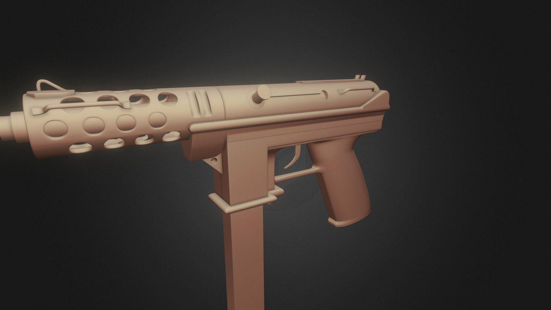 Tec-9 - Download Free 3D model by ahmed_motsuev (@ahmedmotsuev1234 ...