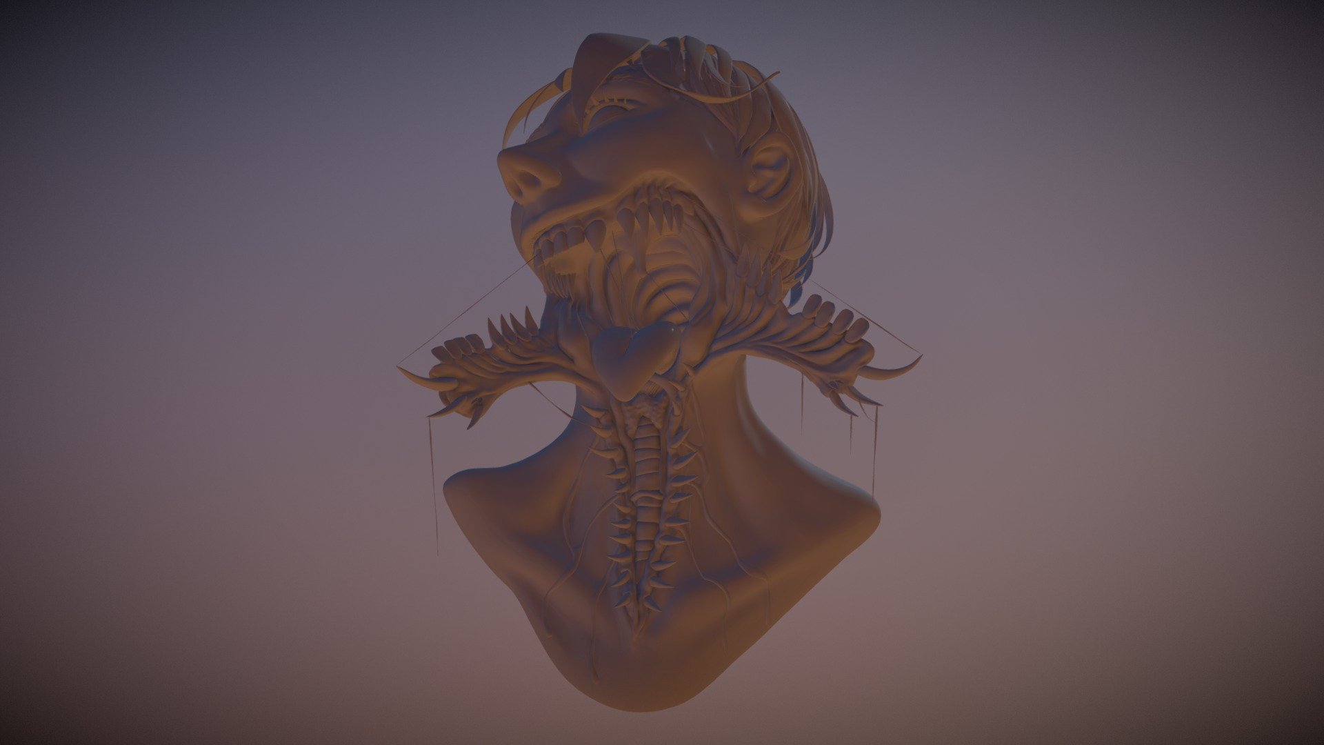 Bwusagi's work - 3D model by Ly Le (@tomoechan) [e4ceac6] - Sketchfab