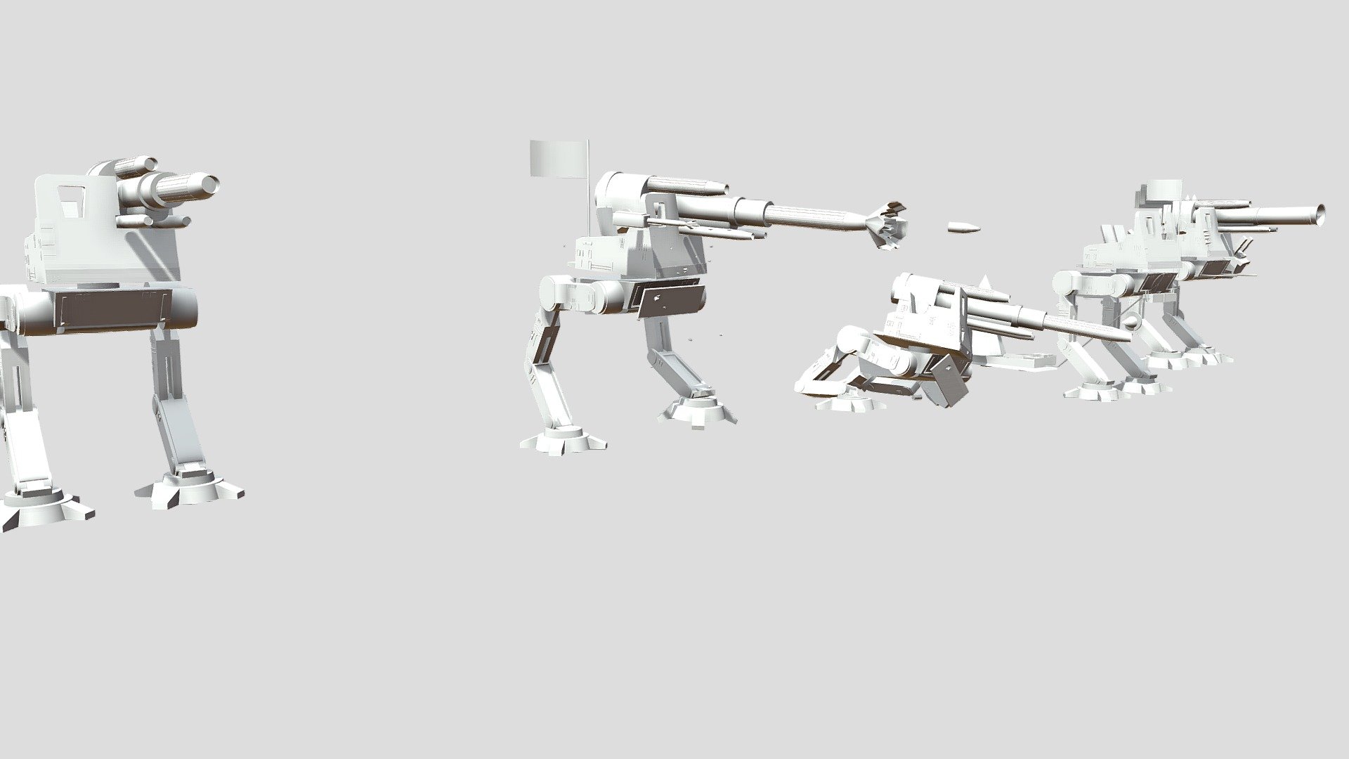 Walkers - 3D model by Lordmol (@dardmol228322501) [e4d0cea] - Sketchfab