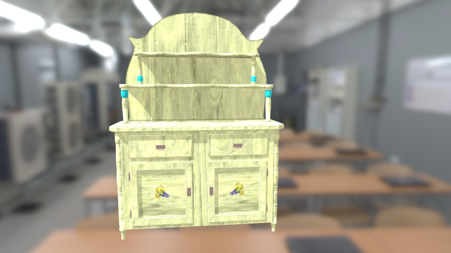 Plate Rack - 3D model by Refref1990 [e4d1322] - Sketchfab