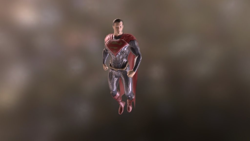 Superman - Download Free 3D model by Alex_oberski [e4d3284] - Sketchfab