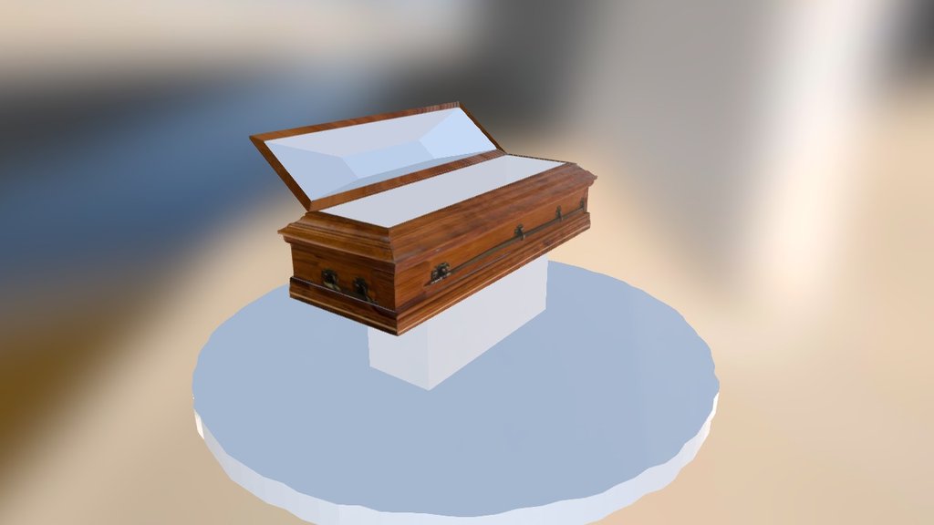 Ataud abierto color 1 - 3D model by MatiasMancilla [e4d34ea] - Sketchfab