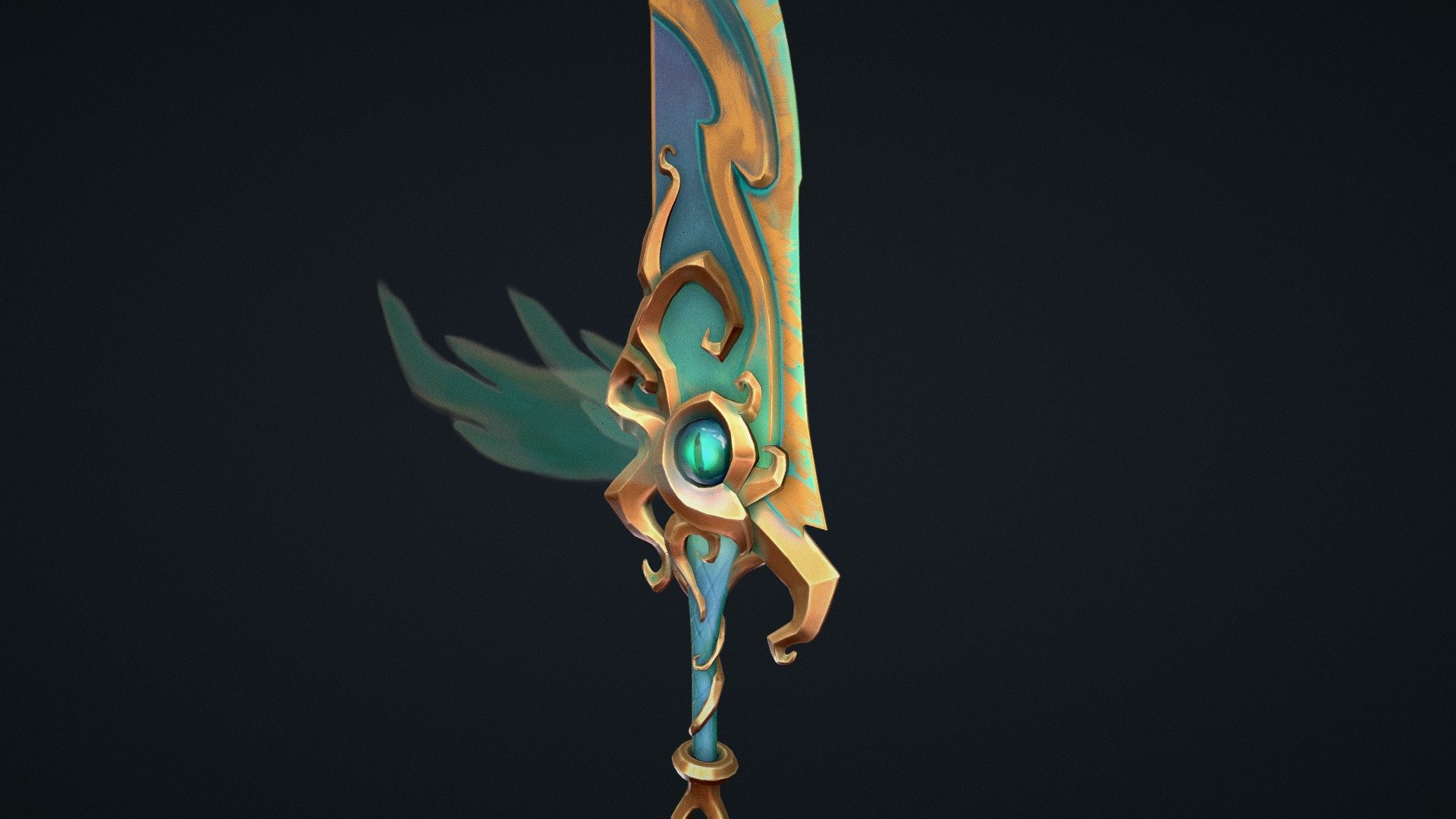 Magic sword - 3D model by Marina Markova (@marinkaa) [e4d397f] - Sketchfab