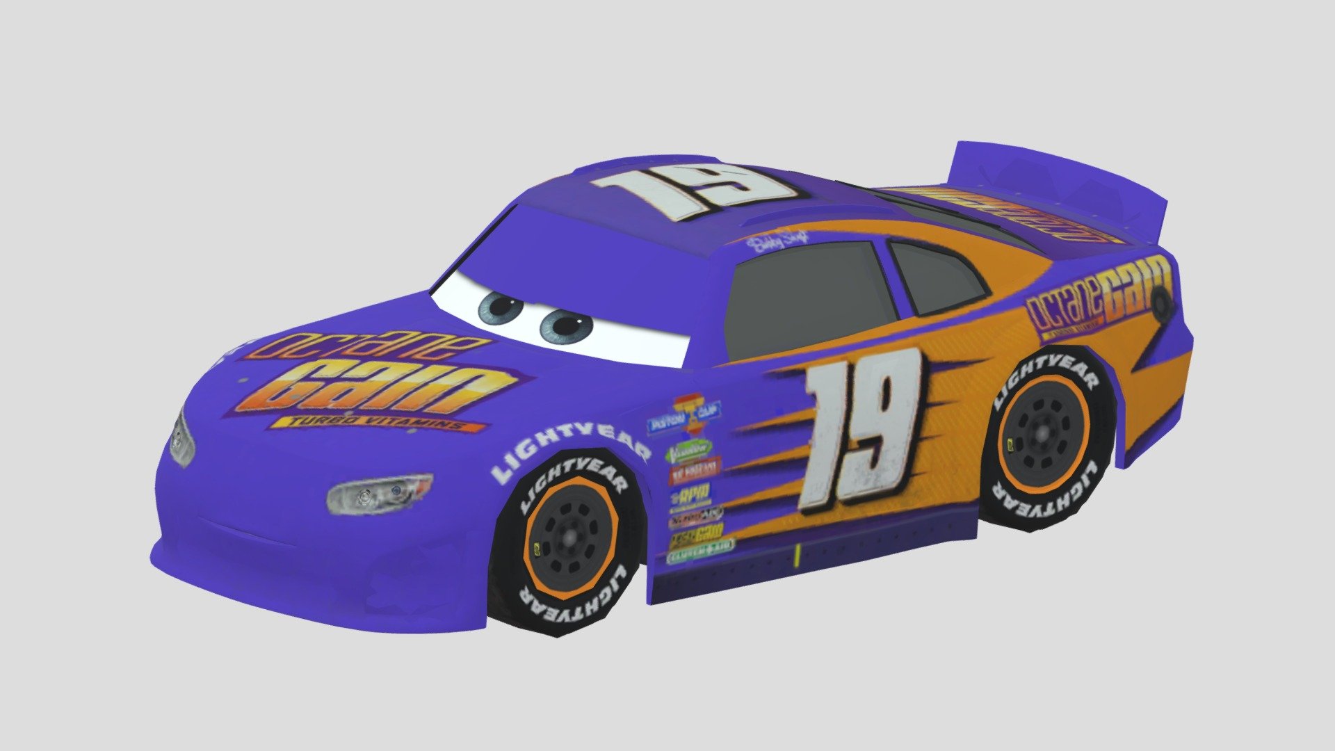 Cars 3 Driven To Win - Bobby - Download Free 3D model by SMF Features ...