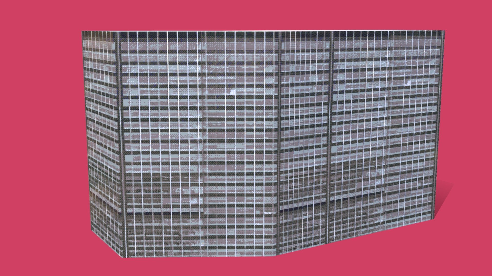 Angled City Skyscraper (PSX) - 3D model by Kasugay𓅂 (@Kasugay) [e4d5076 ...