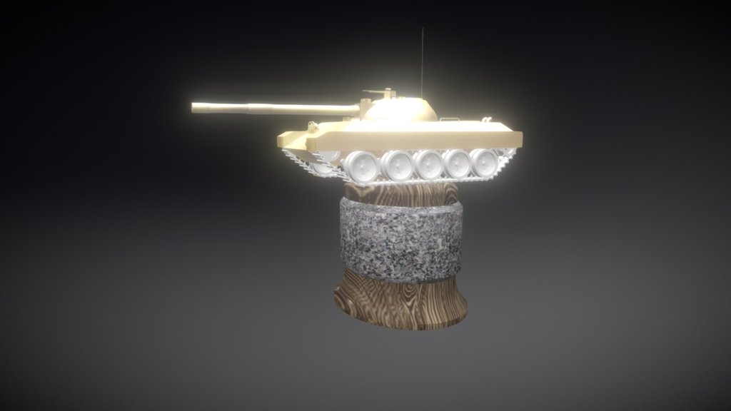Tank Trophy - Download Free 3D model by dragamex [e4d5ed4] - Sketchfab