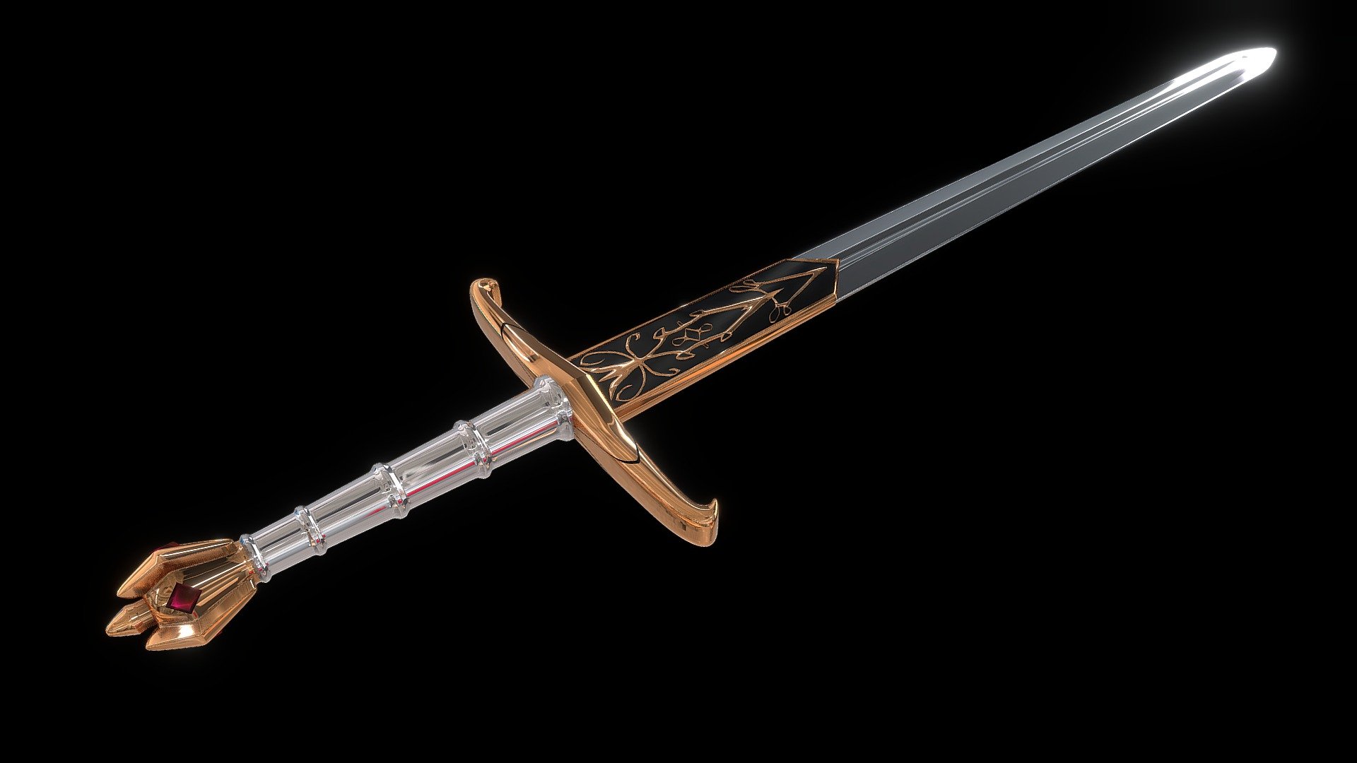 Maelis Sword - 3D model by UnrealAssets.io (@metacaptain) [e4d6c75 ...