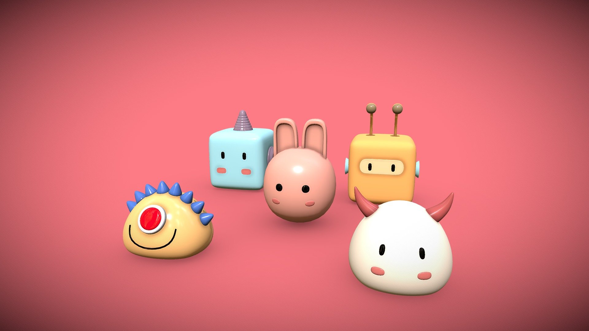 Cartoon Toys - Buy Royalty Free 3D model by rajprajapat847 [e4d72d8 ...