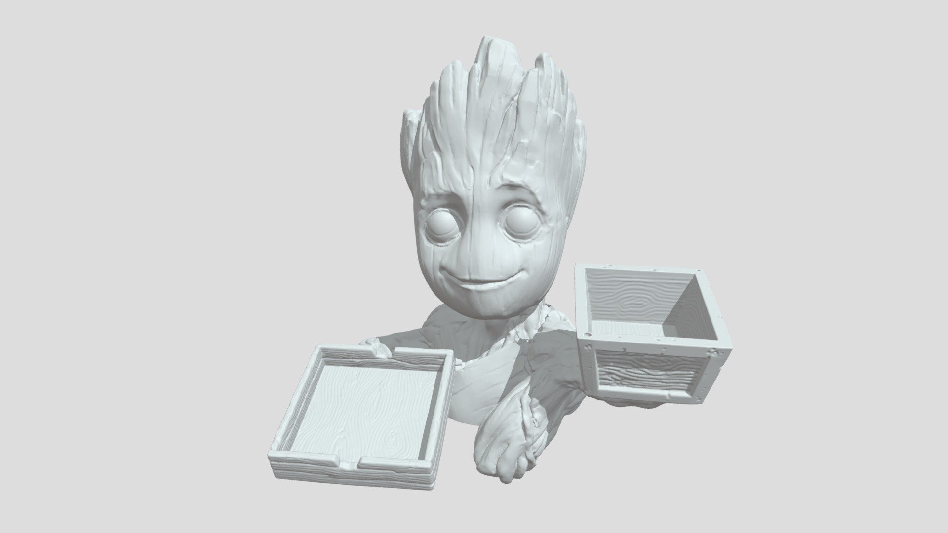 Groot&boxes - 3D model by jn_loe (@jn_joe) [e4d8118] - Sketchfab