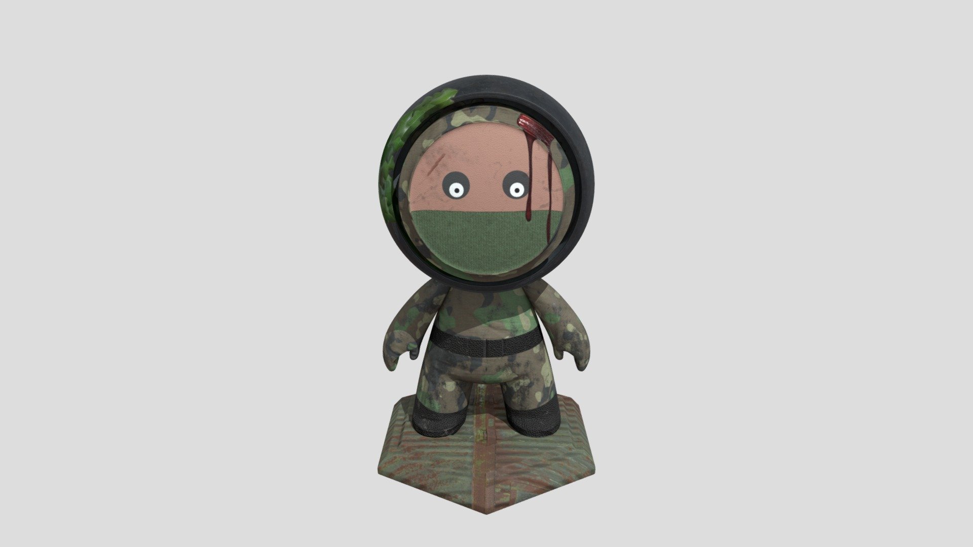 Meet Mat - Military - Download Free 3D model by souadtayeb [e4d9503 ...