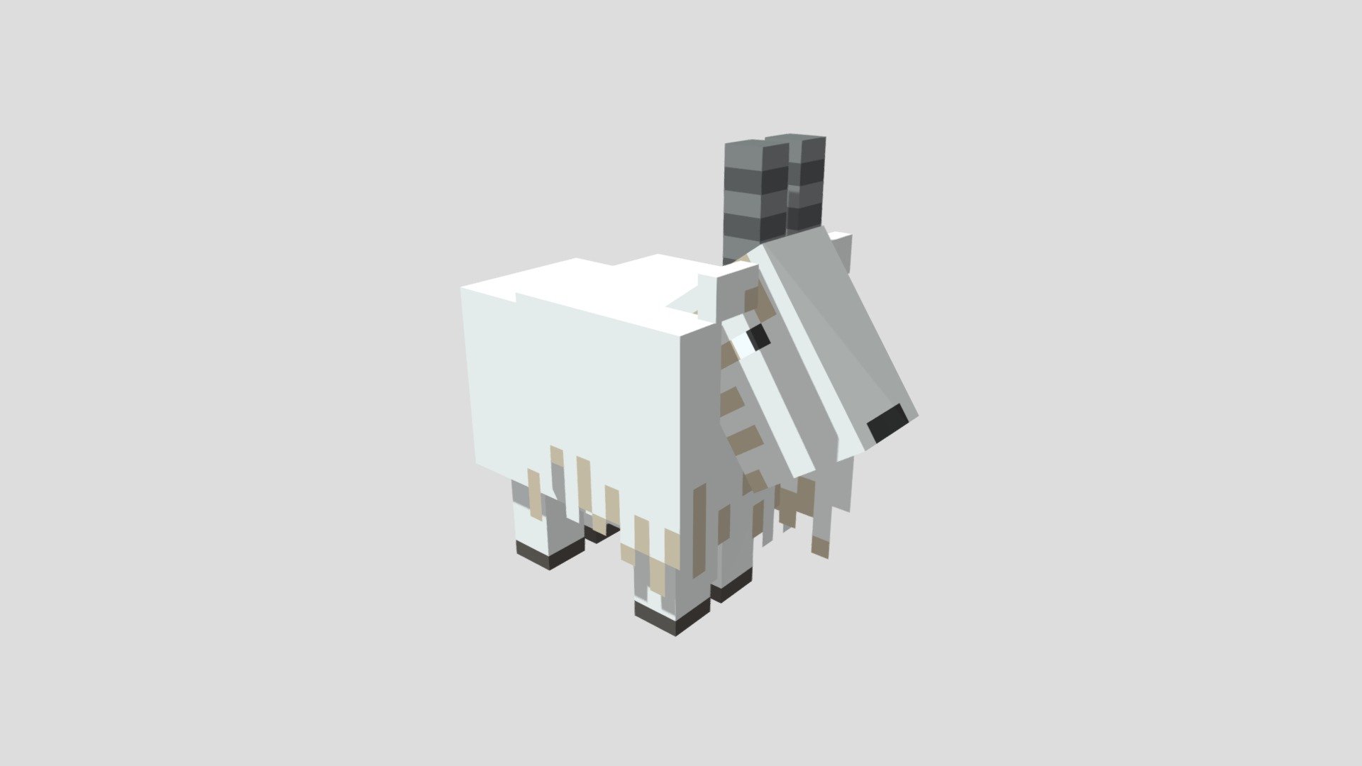 Minecraft Goat | Bare Bones - Download Free 3D model by Valtury ...