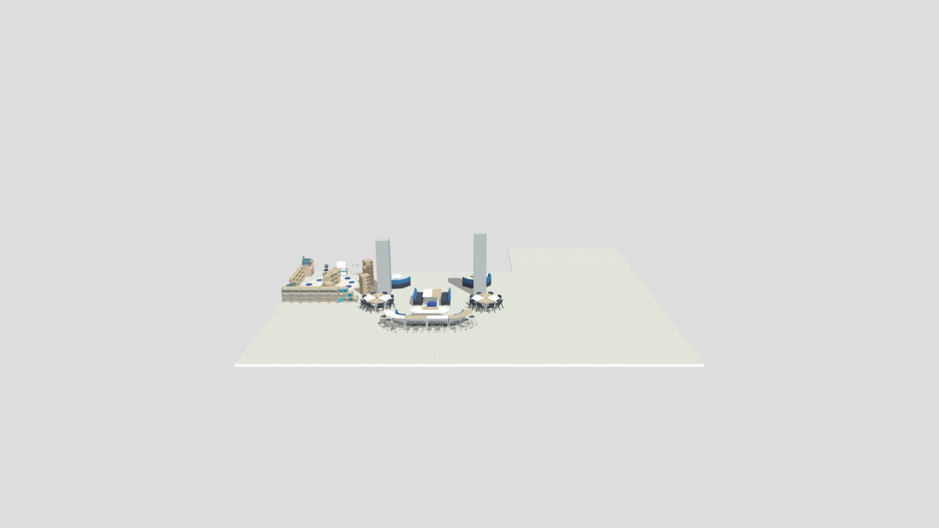 American Intl School HK MPA V1 - 3D model by furnware [e4d9a4d] - Sketchfab