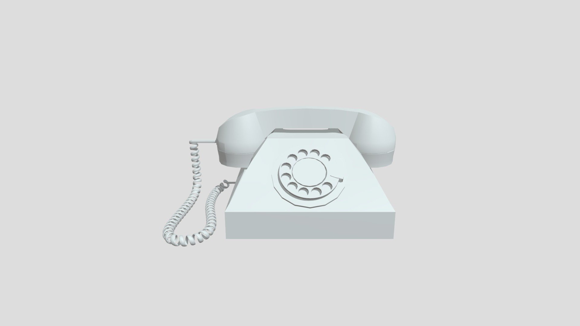 Téléphone - 3D model by Guerria [e4d9f35] - Sketchfab