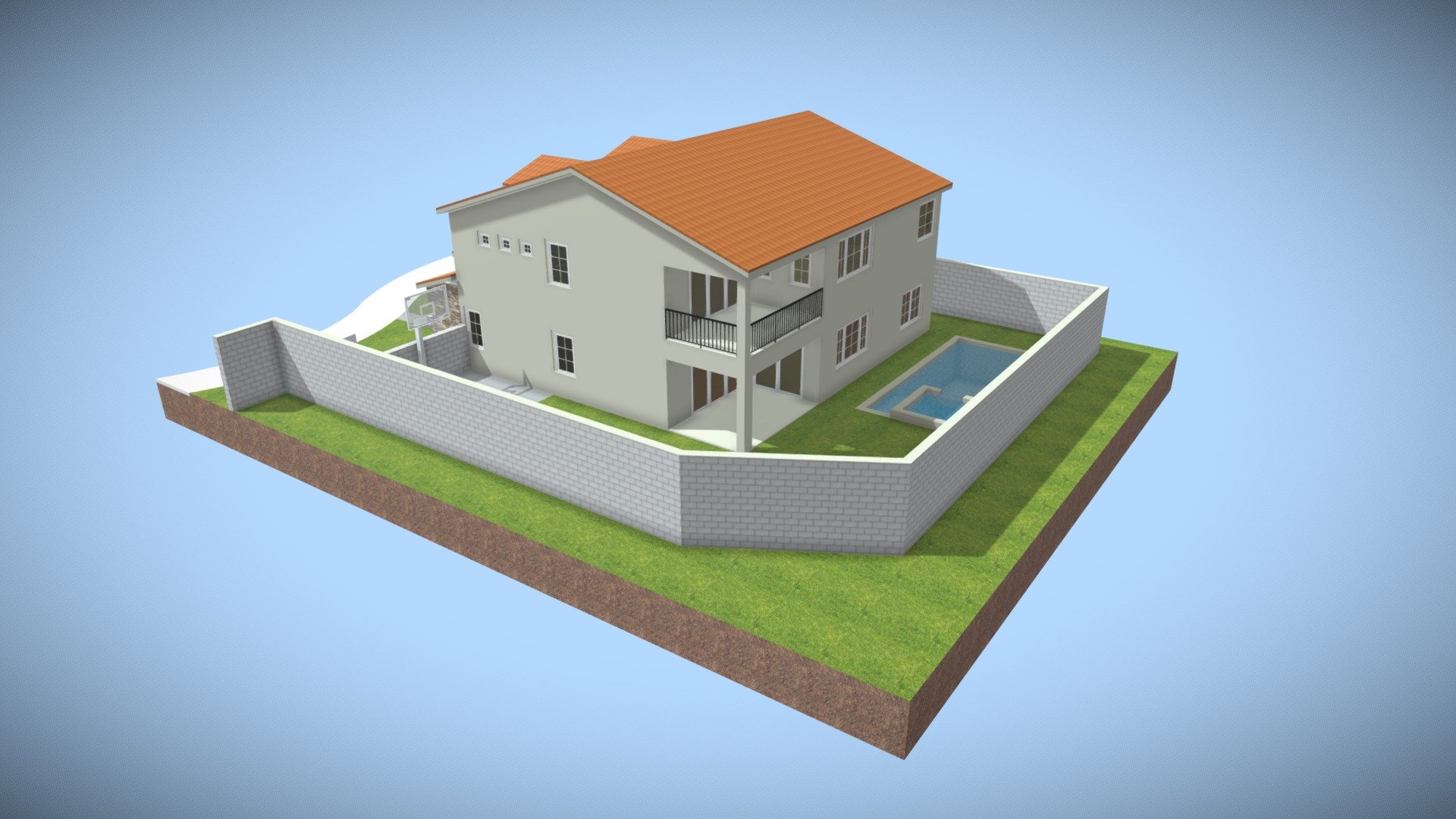 Sterling Proposed Pool - Download Free 3D model by M Design Studio (@M ...