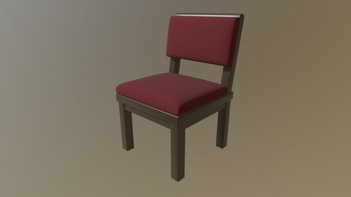 Church-chair 3D models - Sketchfab