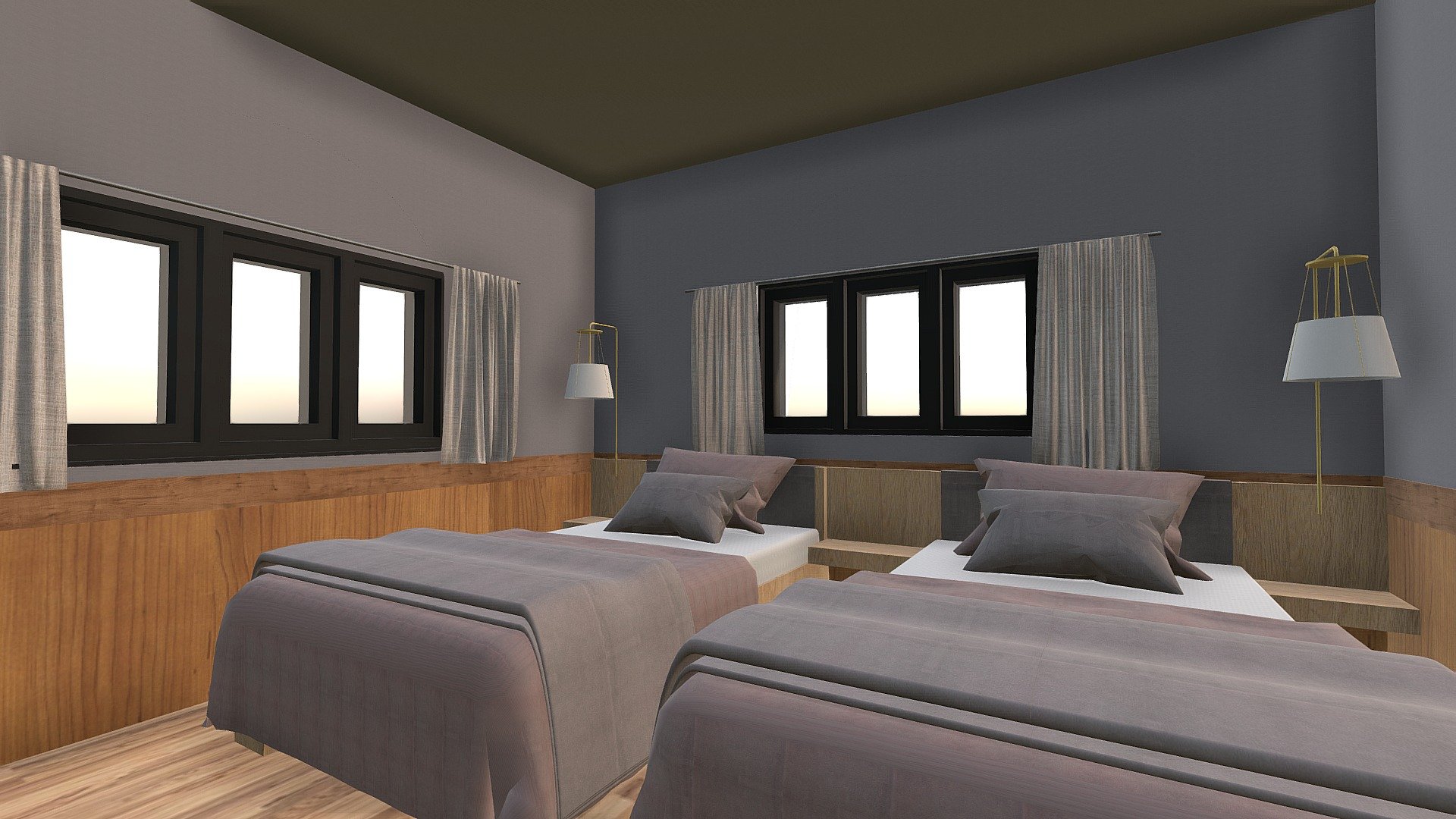 Sleep House, Pink - 3D model by Brain Sleep (@BrainSleep) [e4dc5e1 ...