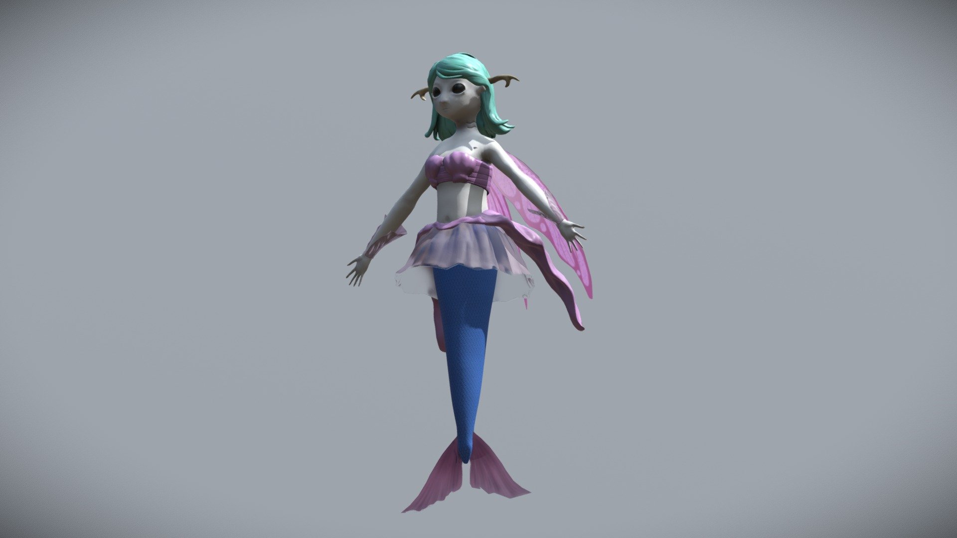 Merfay - 3D model by SimchukMarina [e4df133] - Sketchfab