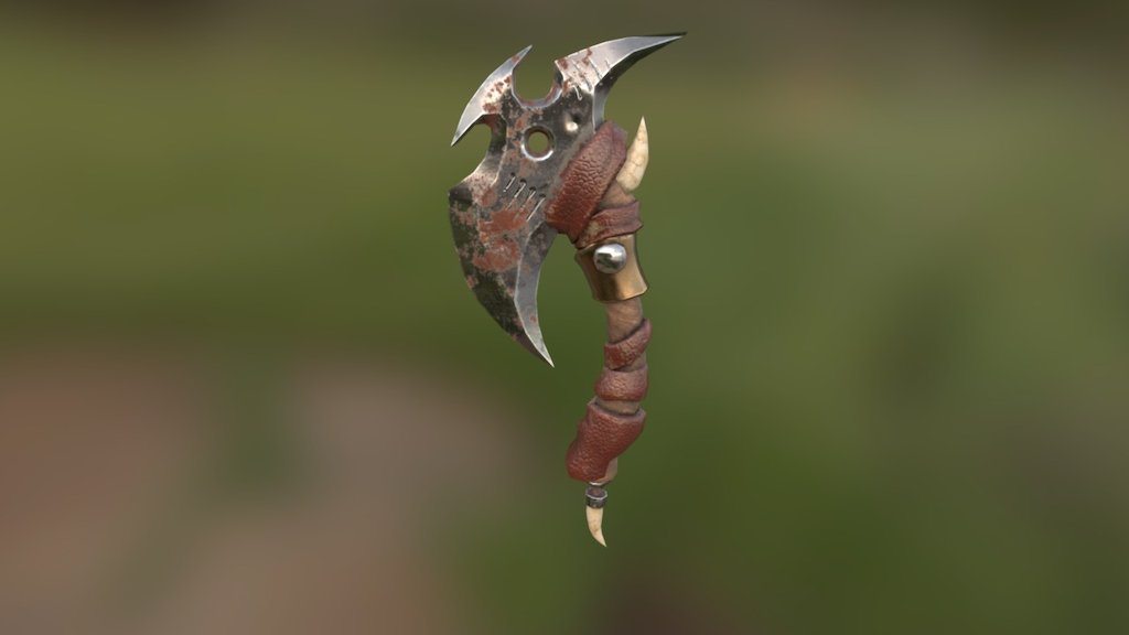 Old Rusty Axe - 3D model by h.hanbali [e4e02cf] - Sketchfab