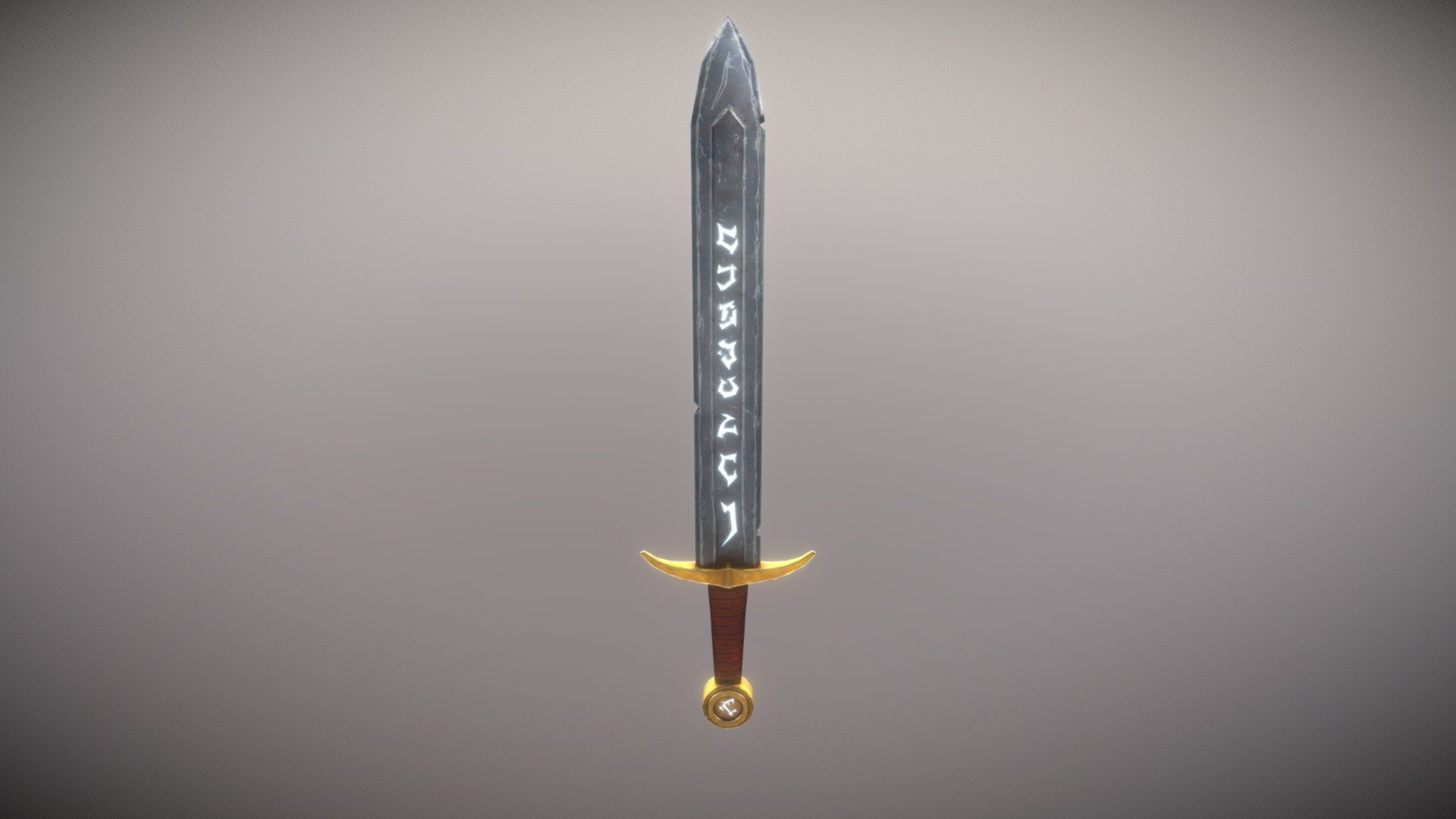 Sword of the Runes - Download Free 3D model by exxxept [e4e07c8 ...