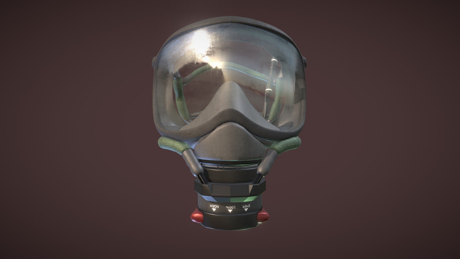 Oxygen Mask - Download Free 3D model by Vince Dulay (@vincent.dulay ...