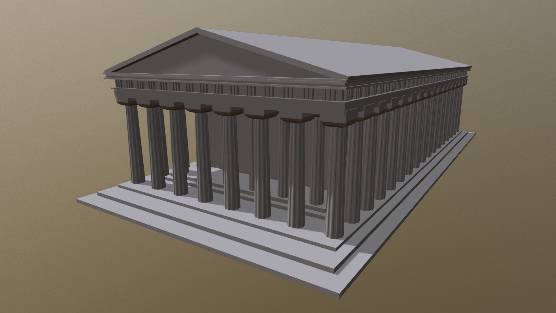 Parthenon - 3D model by ariaeve221 [e4e09a1] - Sketchfab