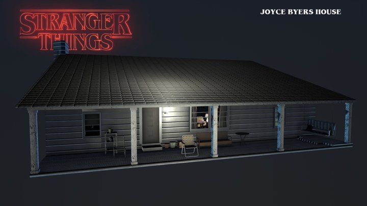 Stranger_things 3D models - Sketchfab