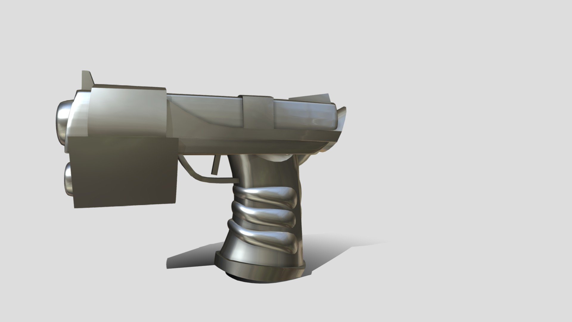Low poly pistol - Download Free 3D model by Takeshi Nagashi (@Takeshi ...