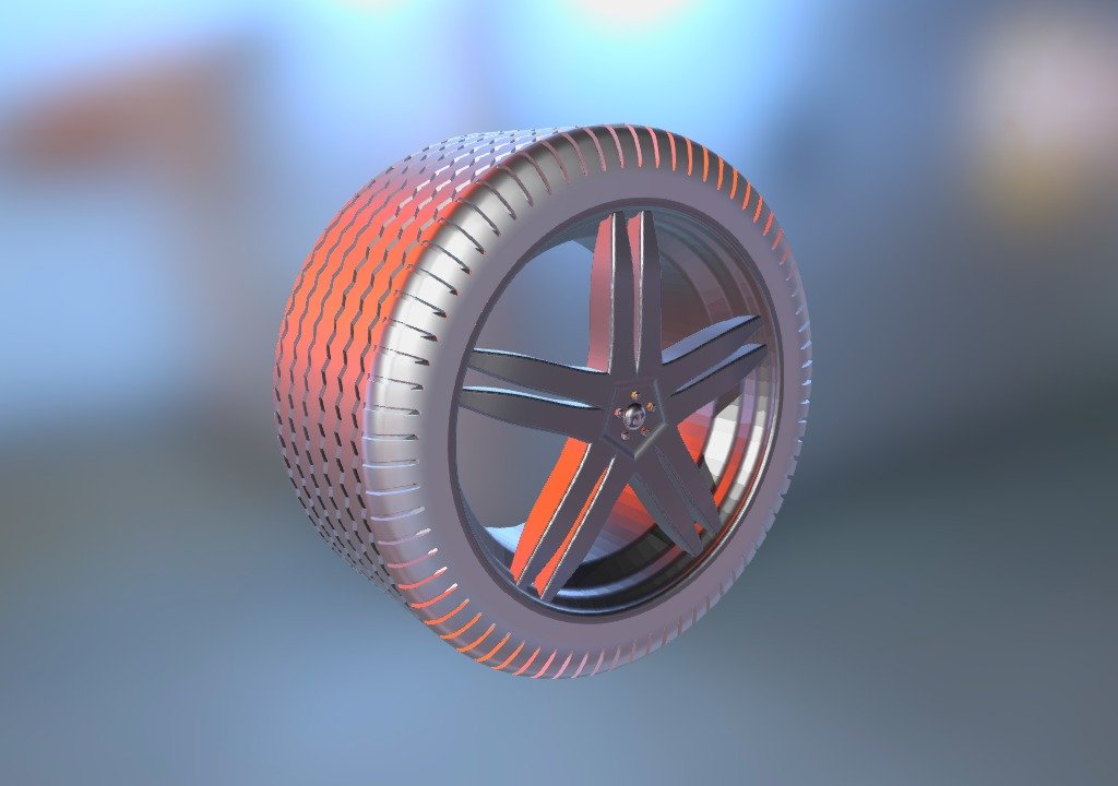Wheel Exercise - Download Free 3D model by gwk0 [e4e126f] - Sketchfab