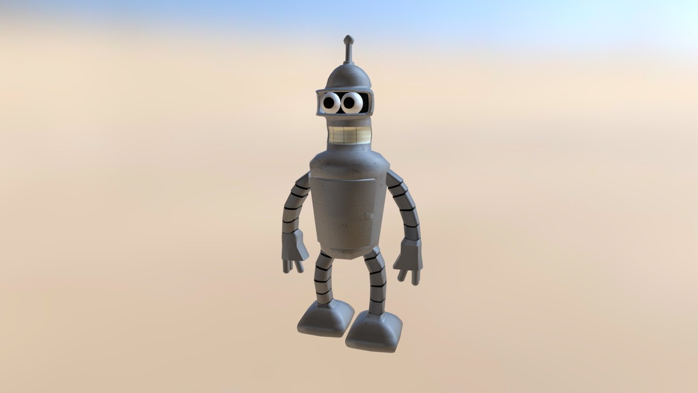 Bender - 3D model by nunofilipemoura [e4e1fc9] - Sketchfab